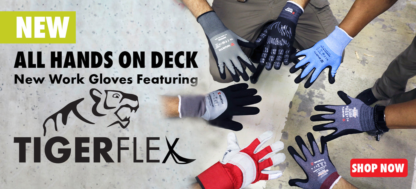 TigerFlex Gloves — Würth Tools Official Store | The Official Home of ...