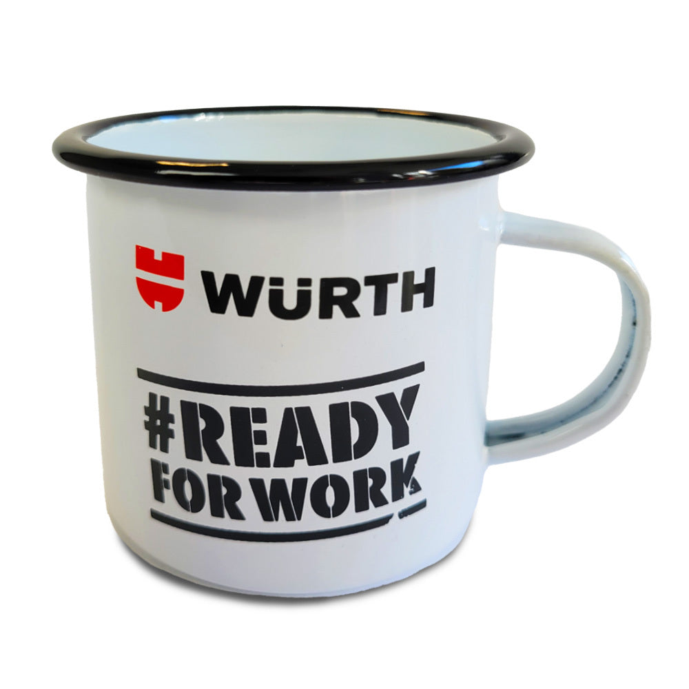 Ready For Work Mug - Enamel – Würth Tools Official Store | Professional ...
