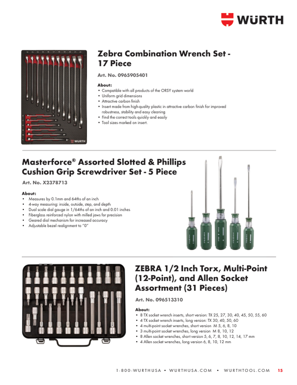 Technician Starter Kit — Würth Tools Official Store | The Official Home ...